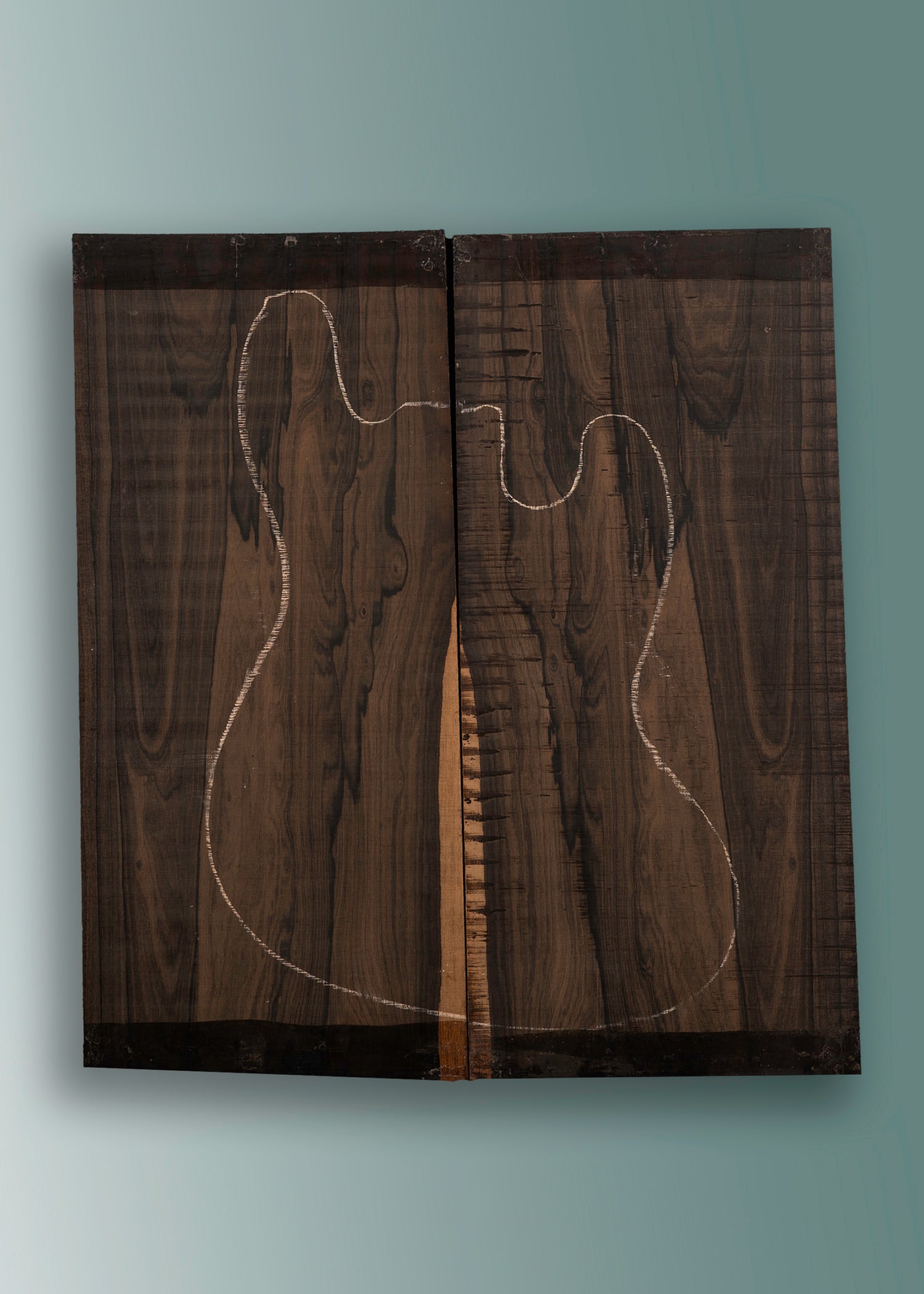 Ziricote Electric Guitar Drop Top 01 – Allied Lutherie